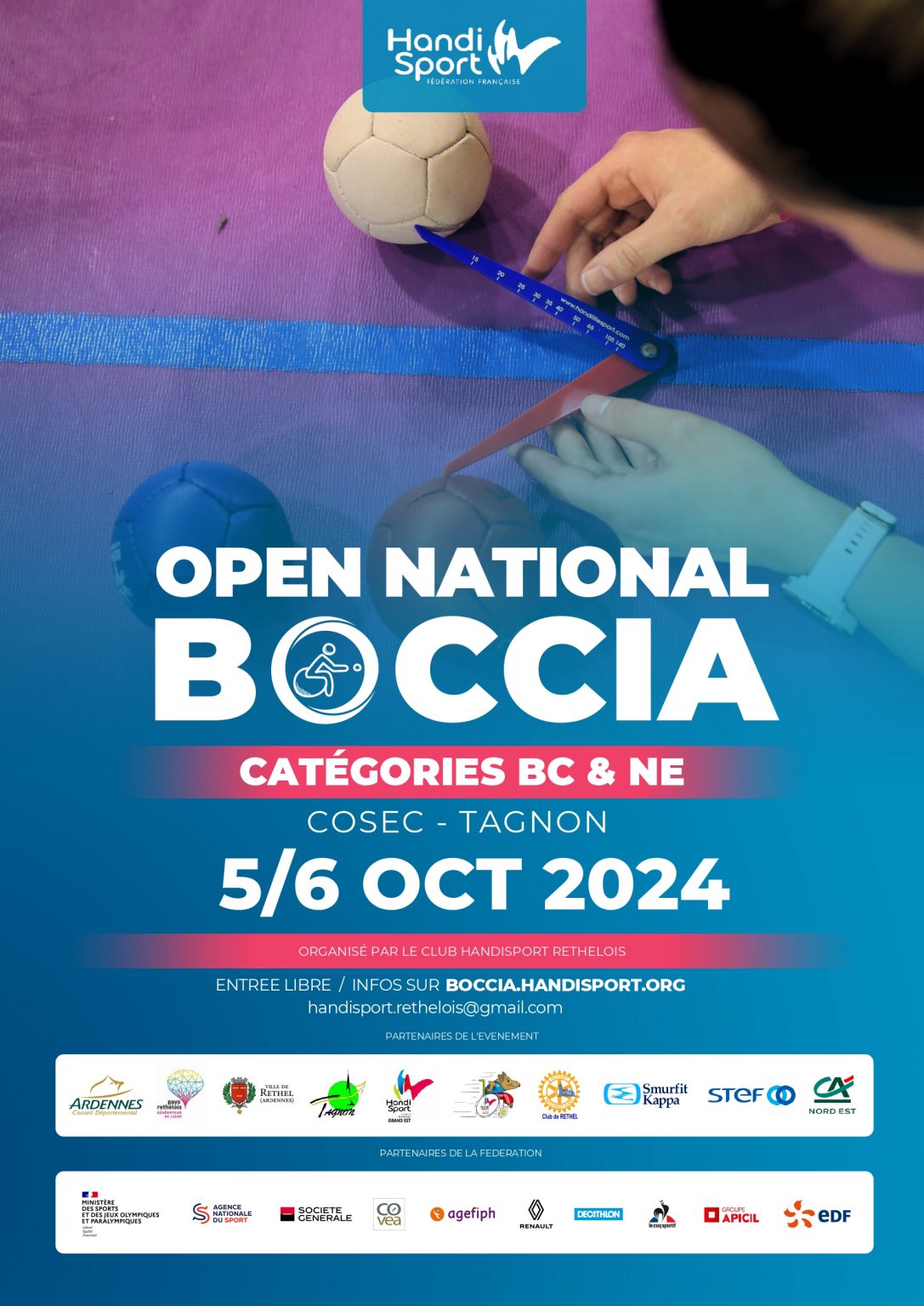 CIRCUIT NATIONAL BOCCIA – Commission fédérale de la Boccia